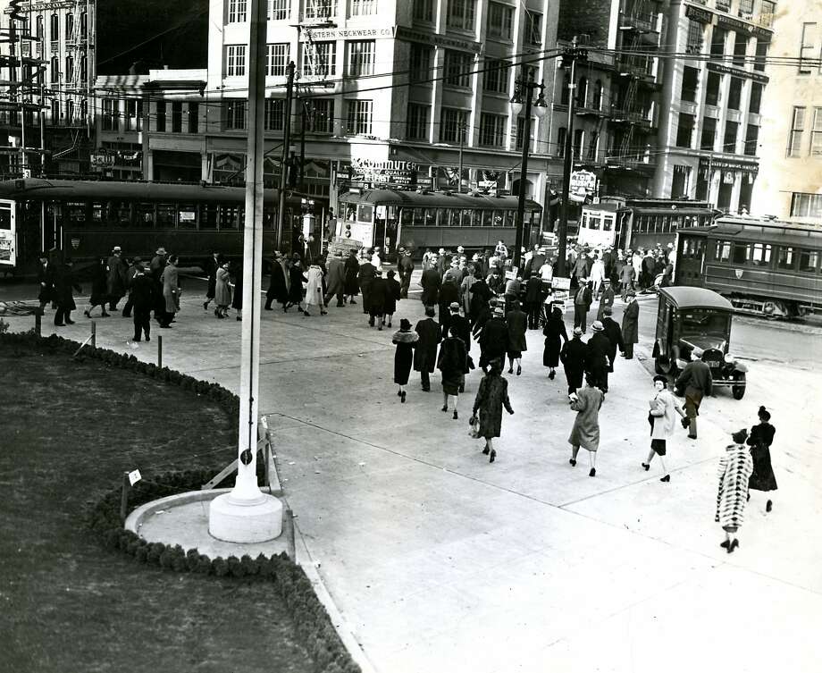 Rare unseen downtown San Francisco photos show city life in the 1930s ...