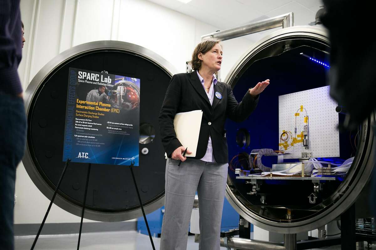 Lockheed’s Palo Alto test chamber simulates harshness of space