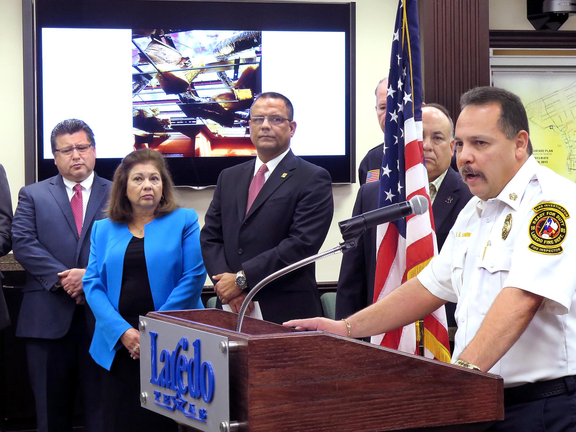 Laredo Fire Chief Steve Landin announces sudden retirement