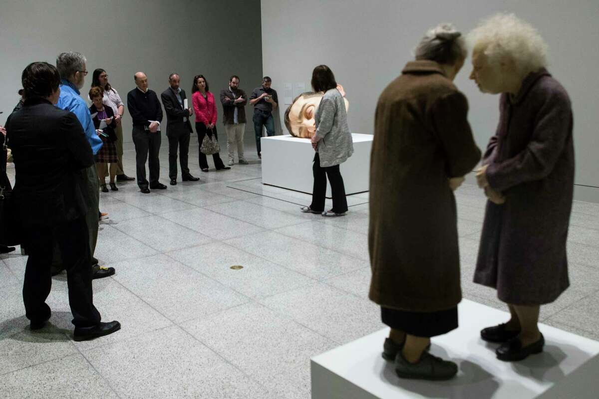 Ron Mueck's hyperrealist sculptures go on view Sunday at MFAH