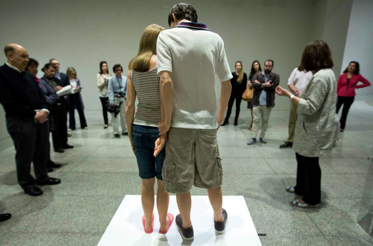 Ron Mueck's hyperrealist sculptures go on view Sunday at MFAH