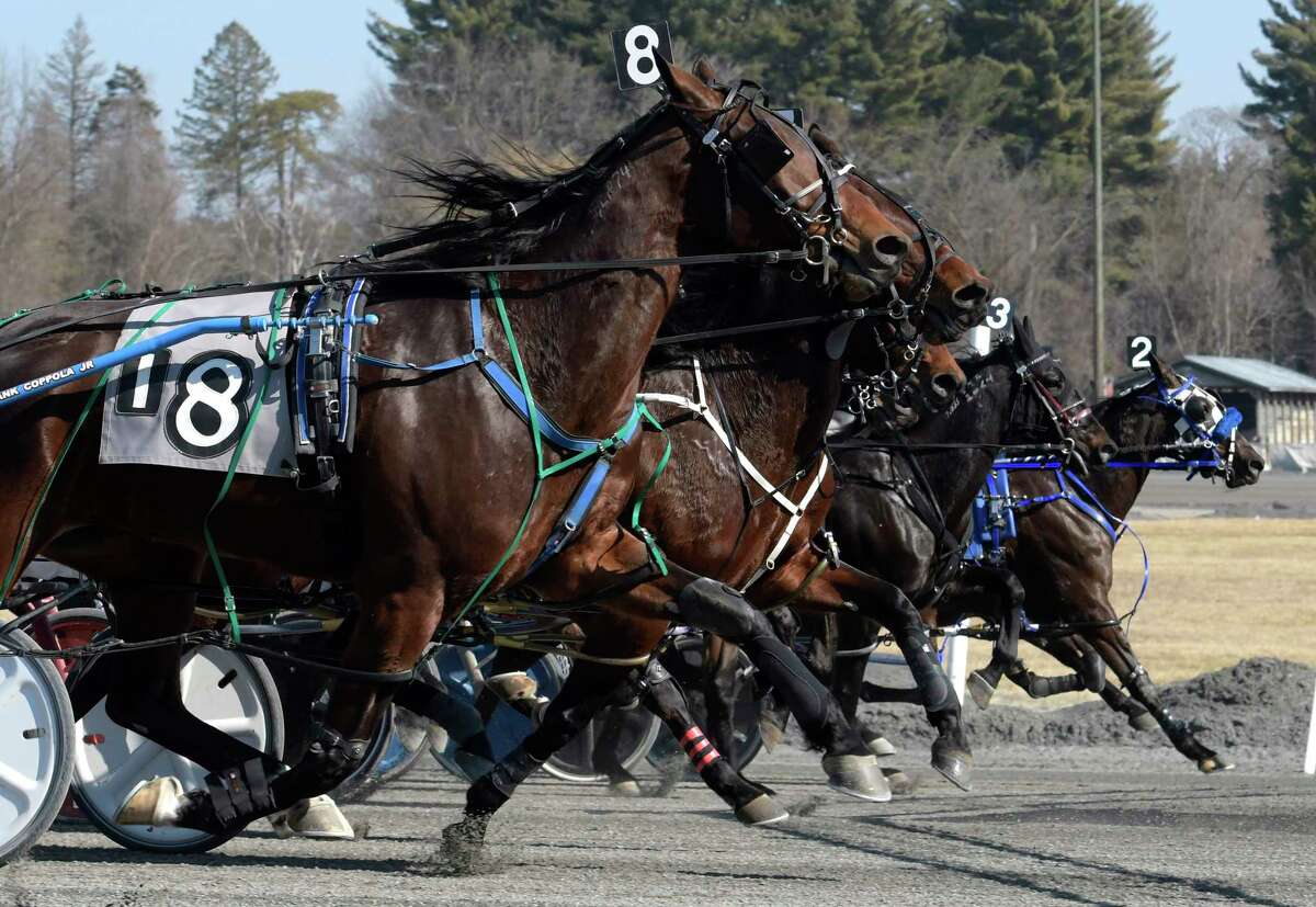 Photos: Harness racing resumes in Saratoga Springs