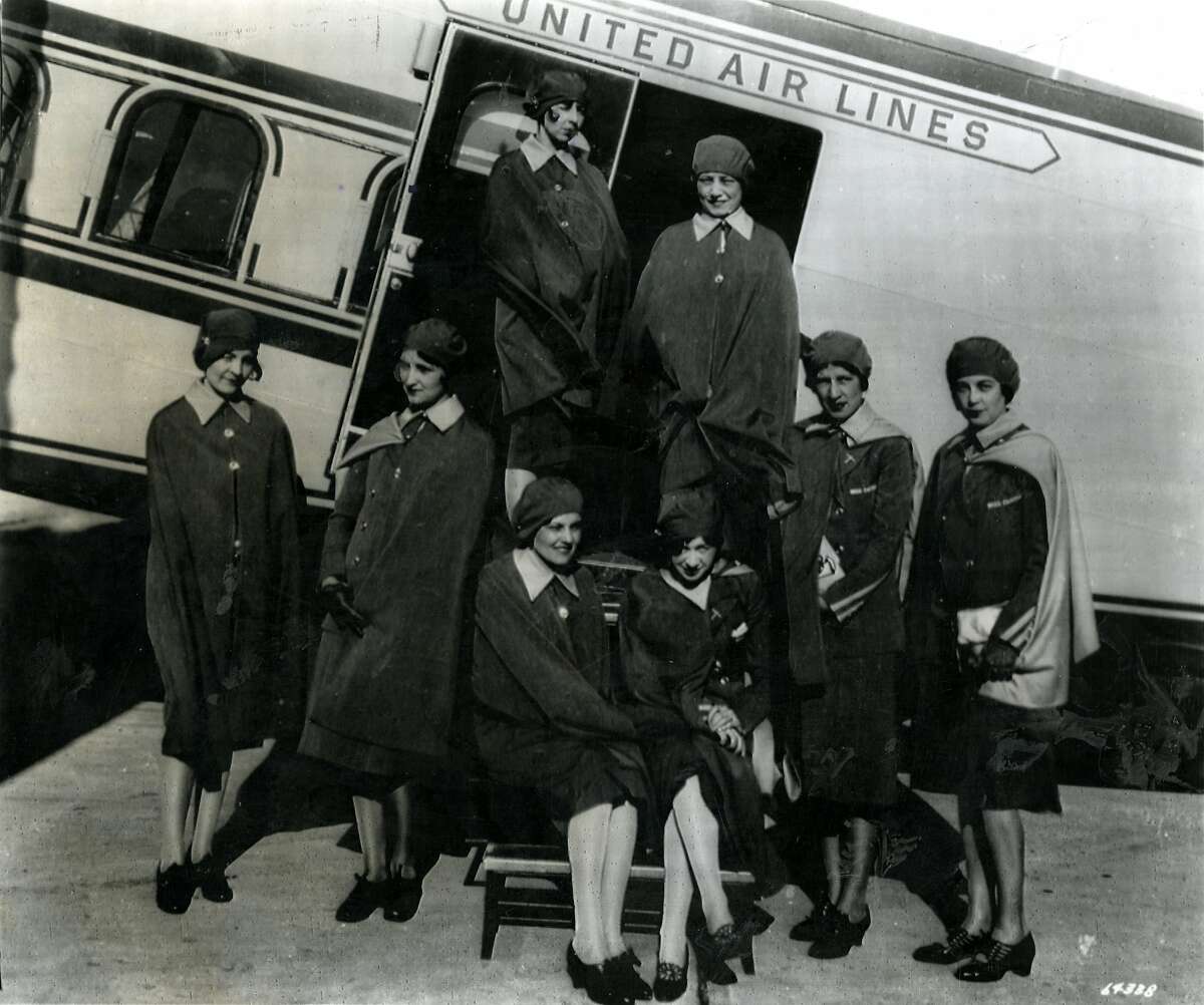 How flight attendant uniforms have radically changed over the years