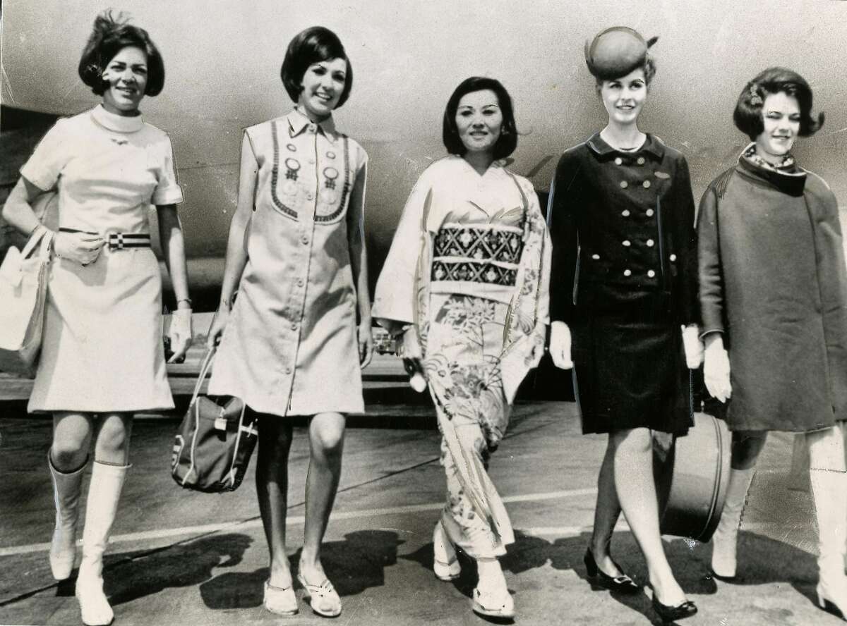 How flight attendant uniforms have radically changed over the years