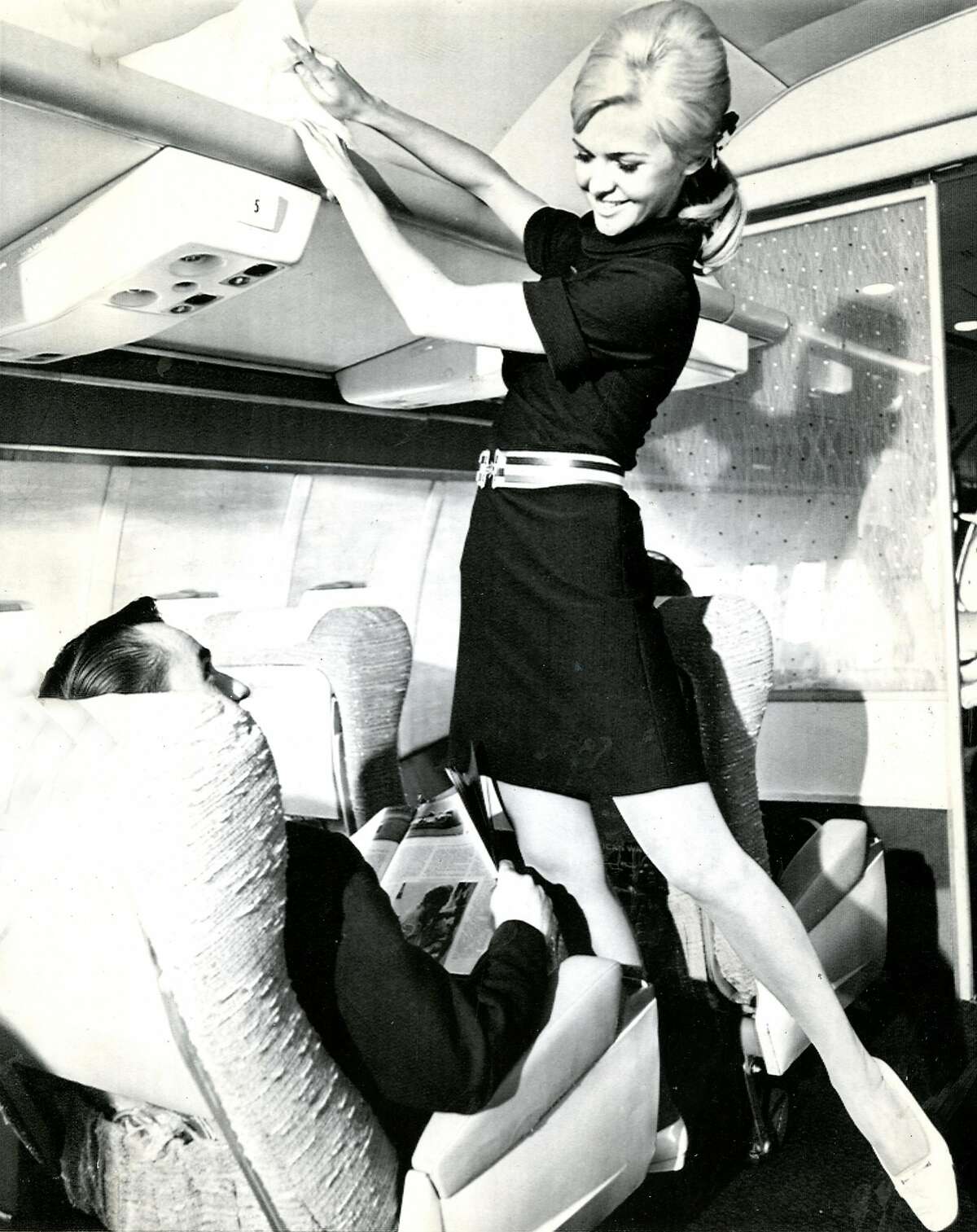 How flight attendant uniforms have radically changed over the years