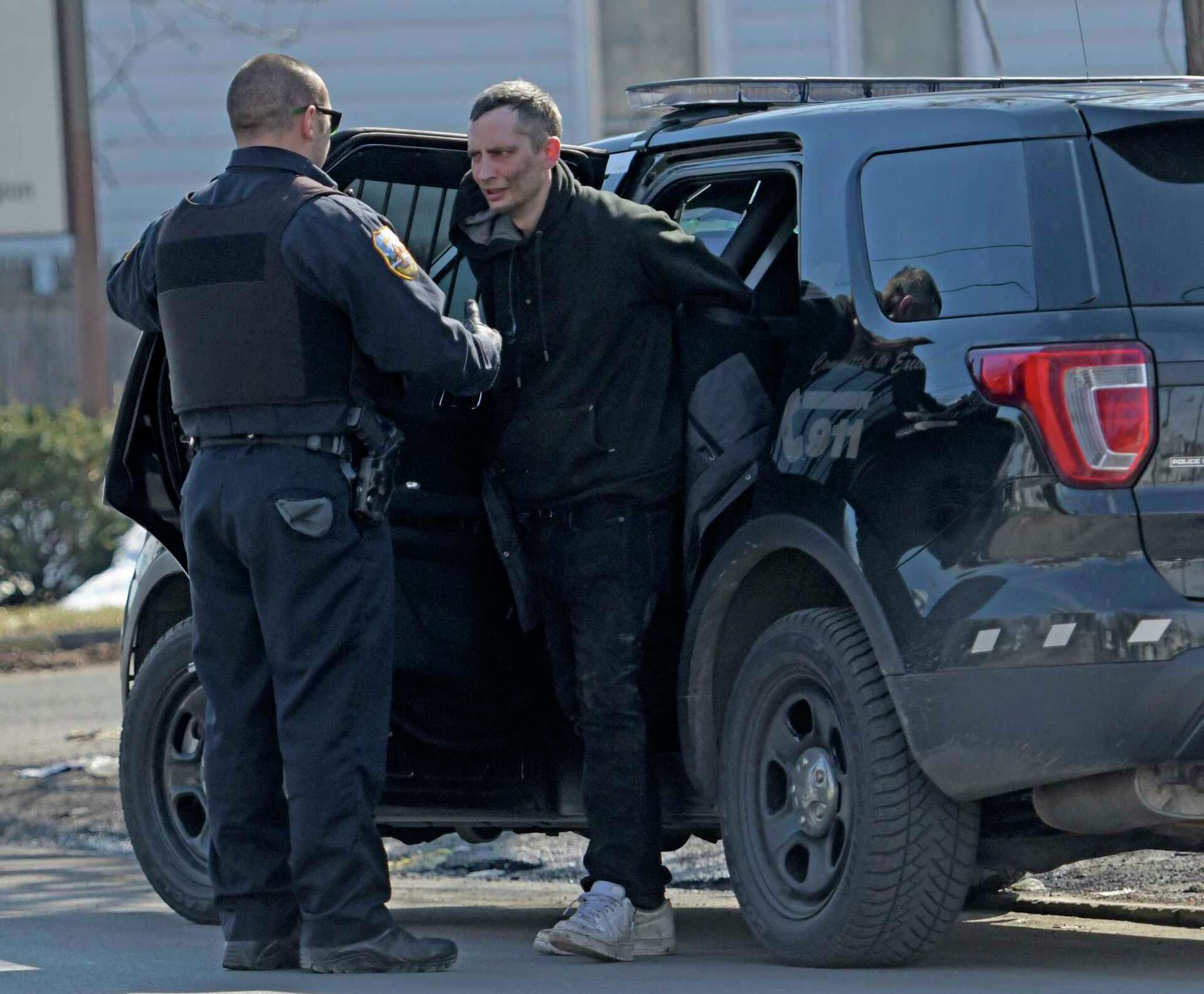 Man held after Schenectady stabbing