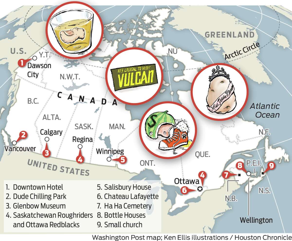 Weird Canada: 10 unusual tourist attractions around the country