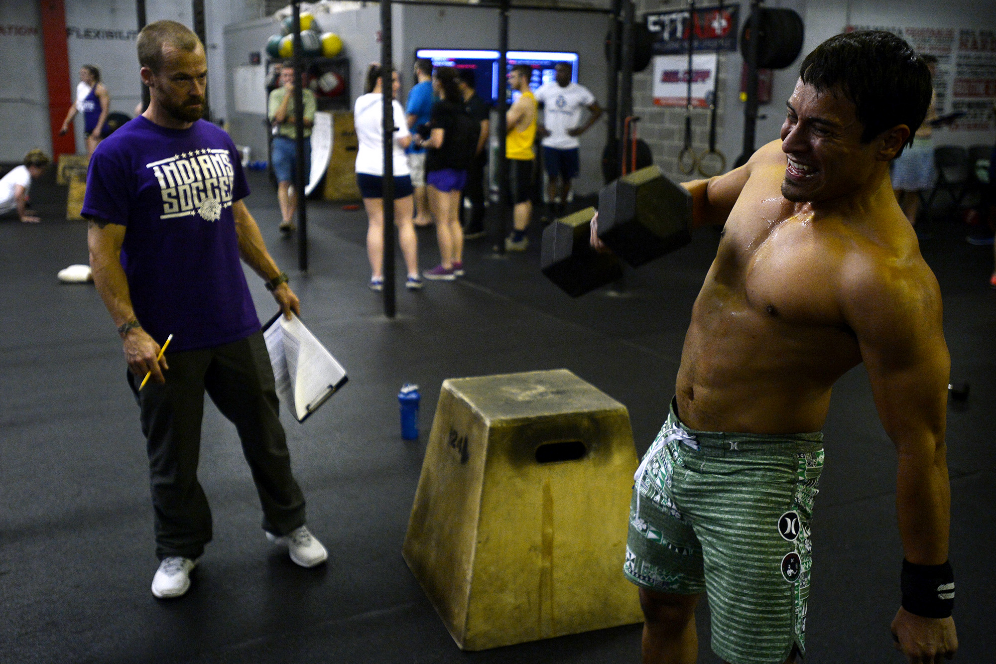 Photos: Athletes compete in Crossfit Open
