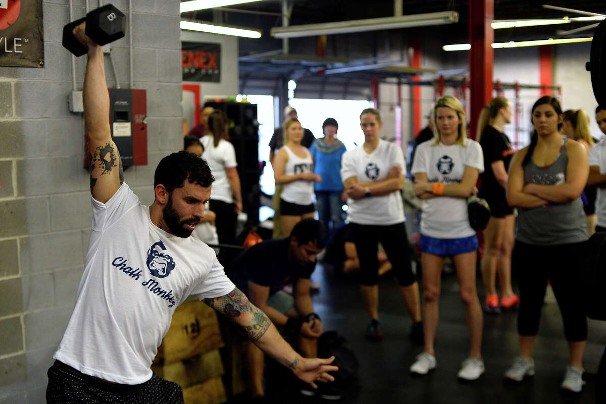 Photos: Athletes compete in Crossfit Open