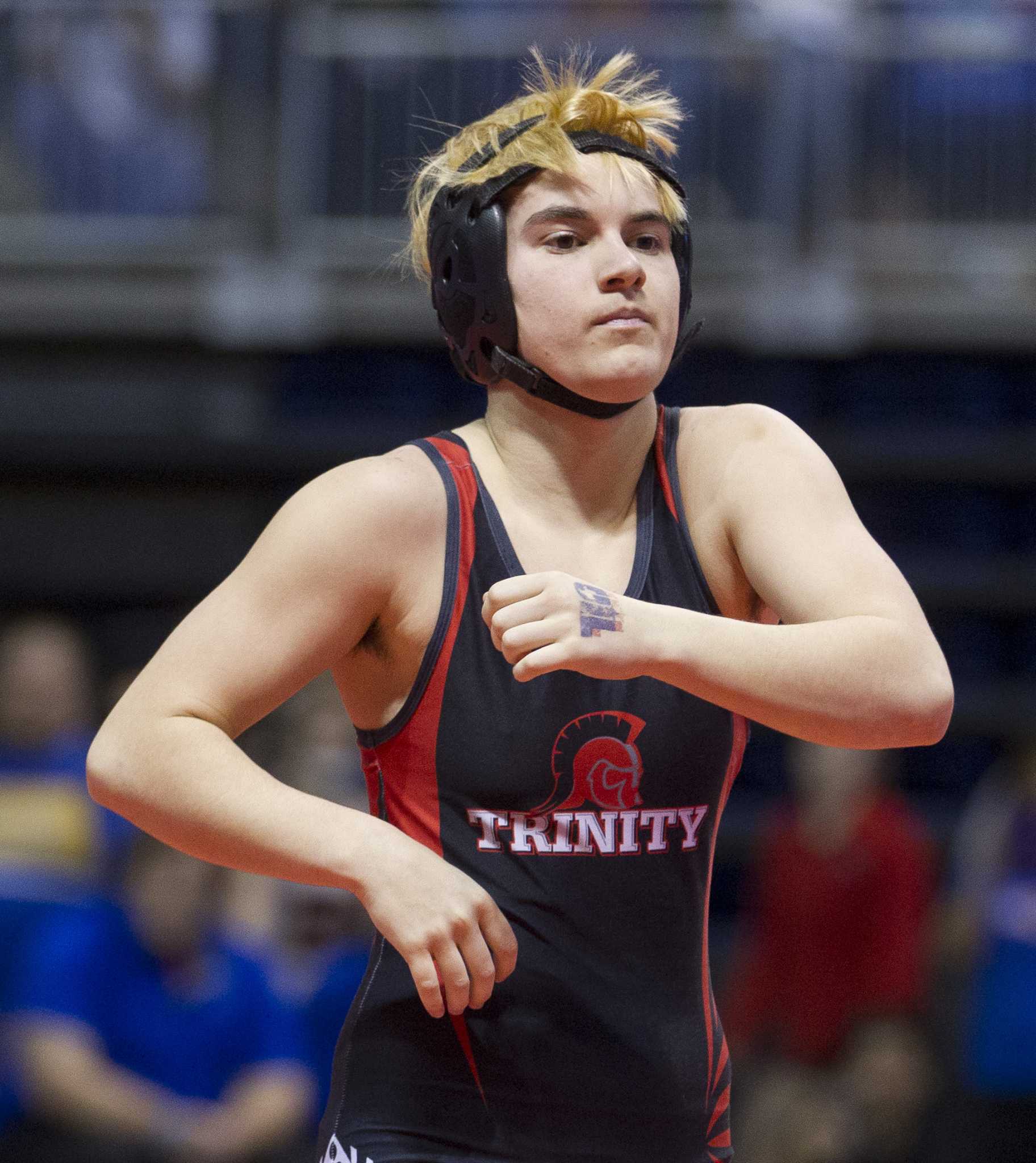 Transgender boy moves within one win of girls wrestling title