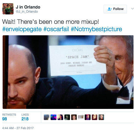 Oscar's envelope memes