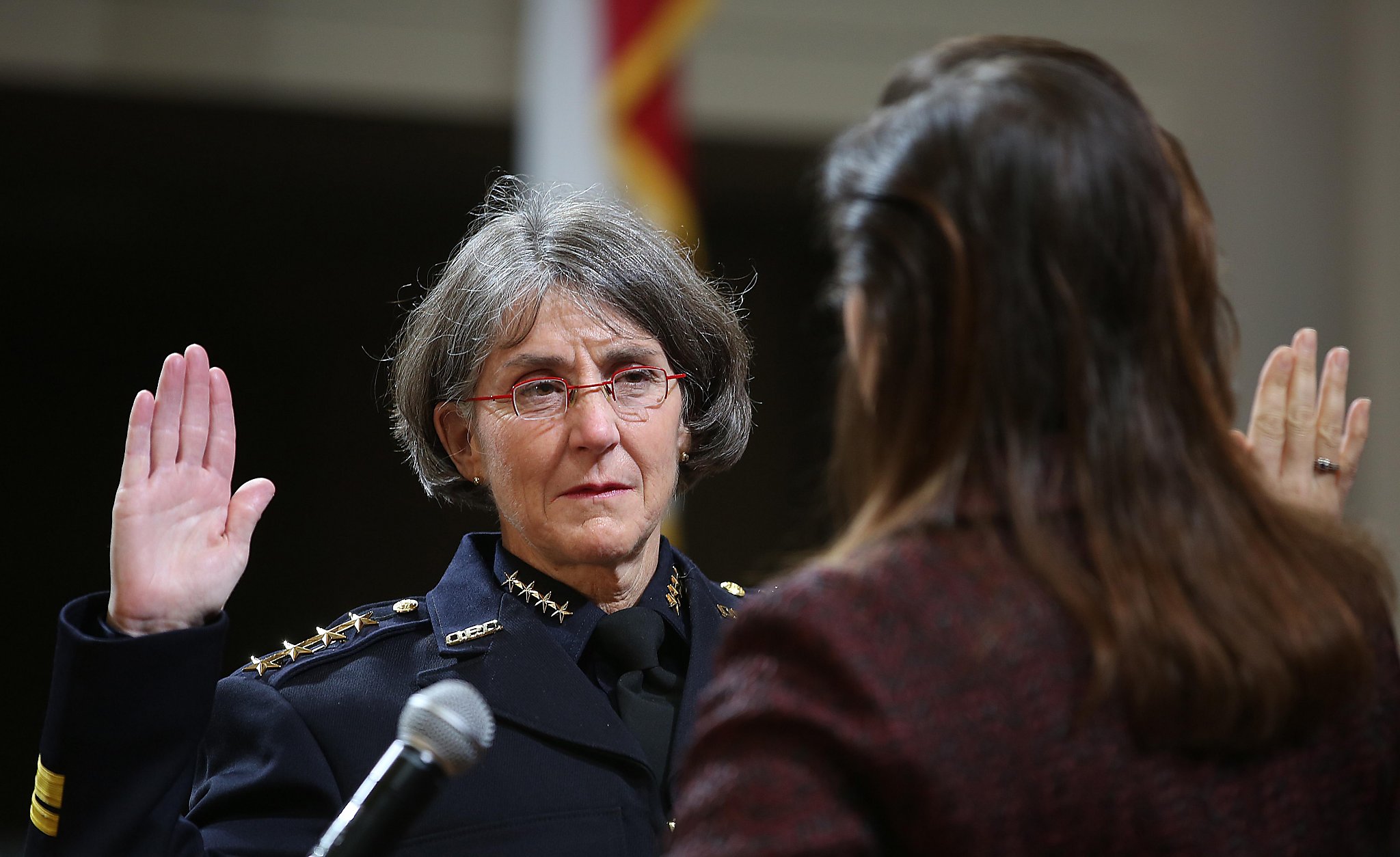New Oakland police chief sworn in, promising to make city safe