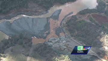 Dramatic new images show scale of damage to Oroville Dam spillway