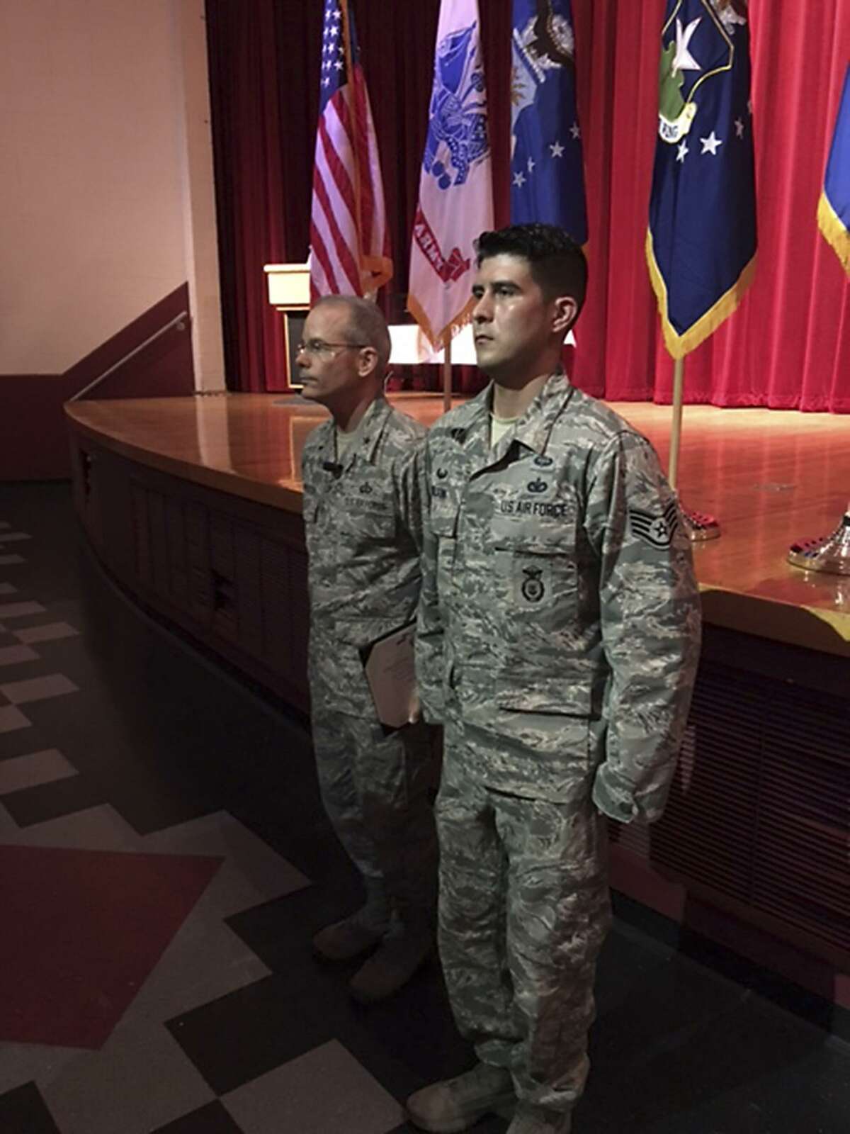 Badly burned in blast, S.A. airman makes his comeback