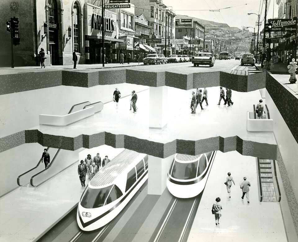 Rare photos from the BART Transbay Tube construction project