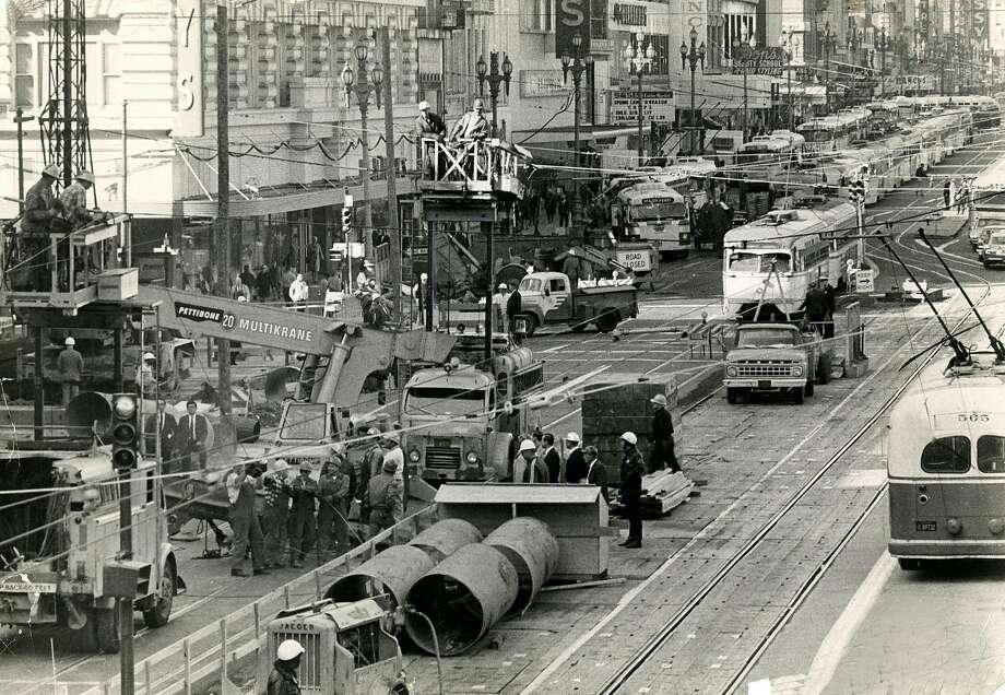 Rare photos from the BART Transbay Tube construction project - SFGate