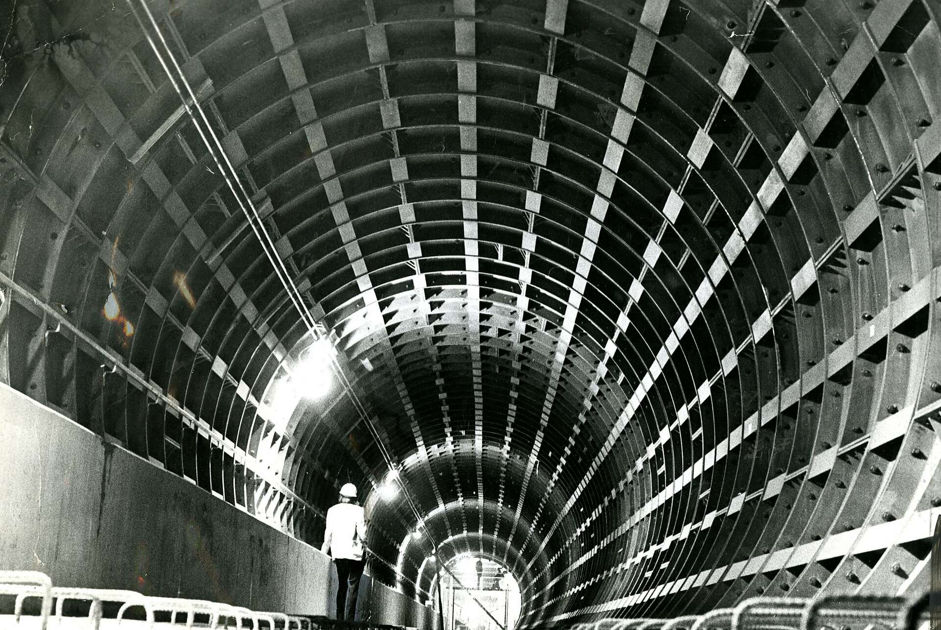 Rare photos from the BART Transbay Tube construction project