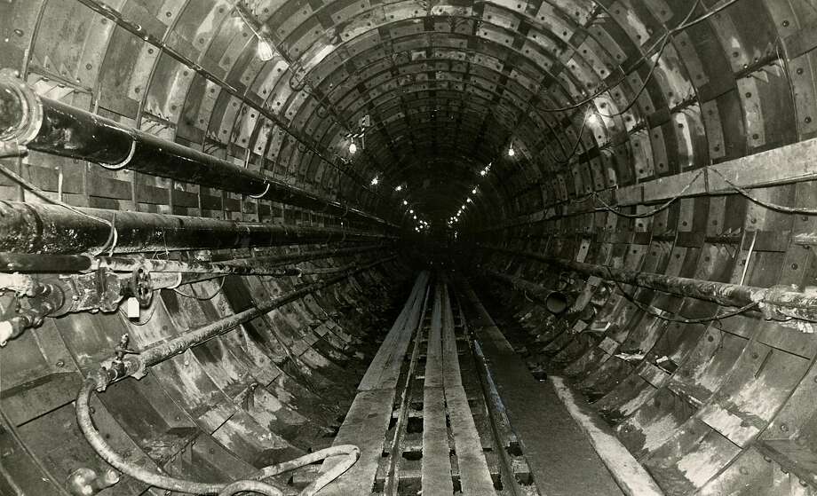 Rare photos from the BART Transbay Tube construction project - SFGate