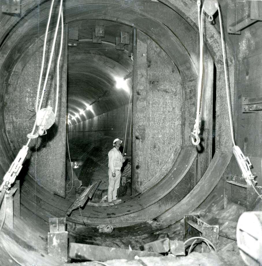 Rare photos from the BART Transbay Tube construction project - SFGate