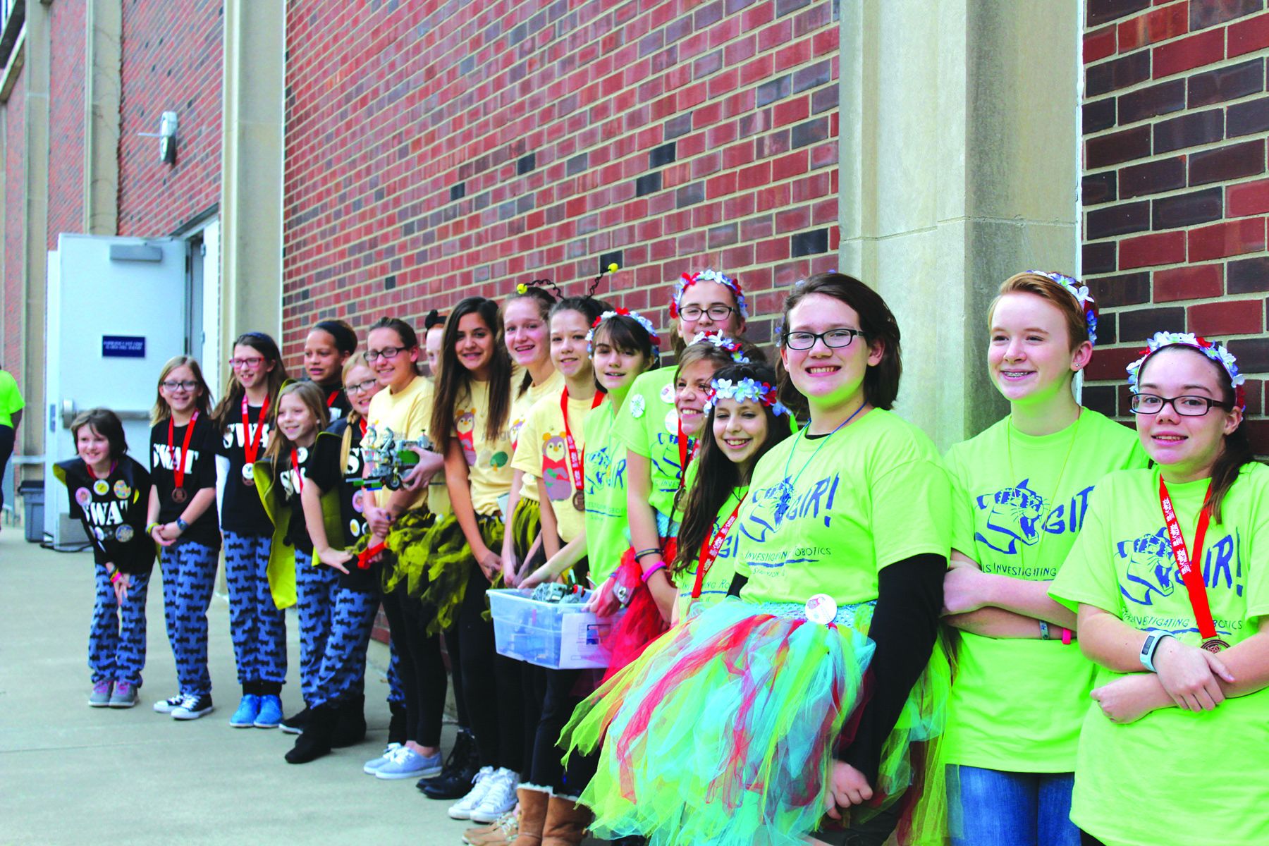 Girl Scouts robotics teams recognized