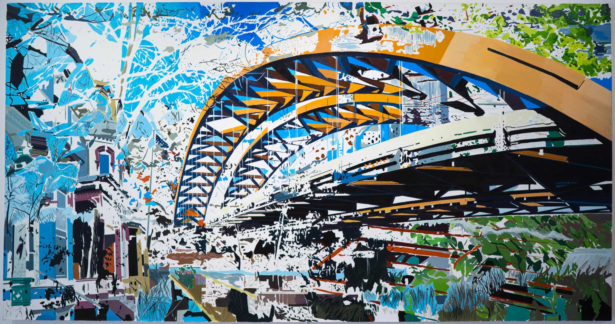 Two painters in Troy exhibit offer study in visual contrast