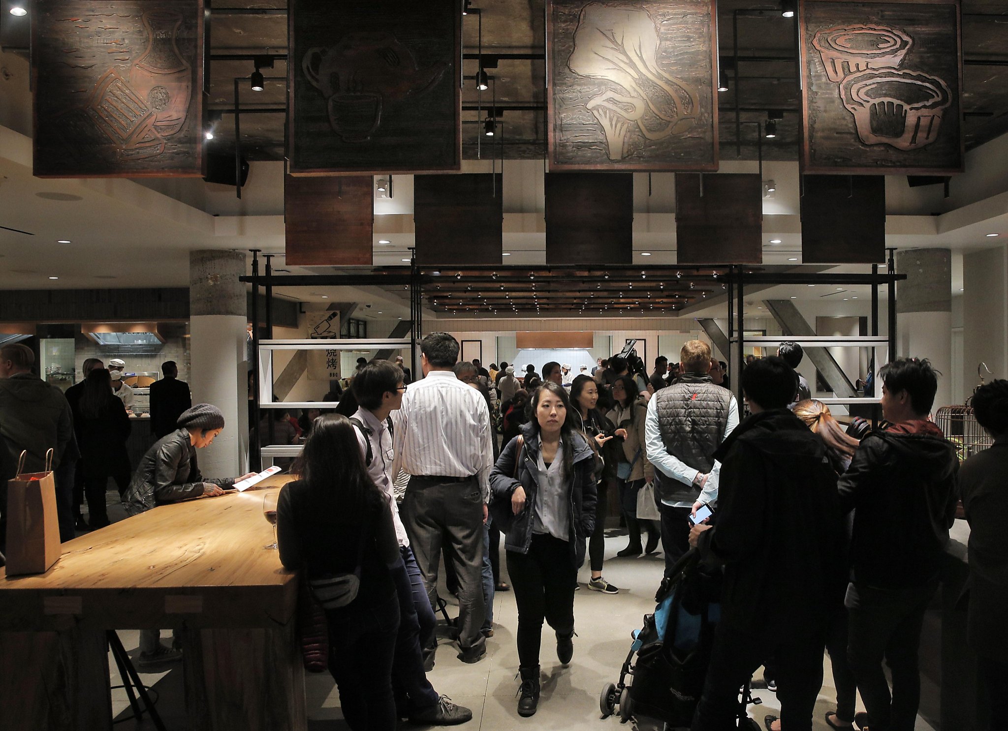 Scenes from opening night at China Live
