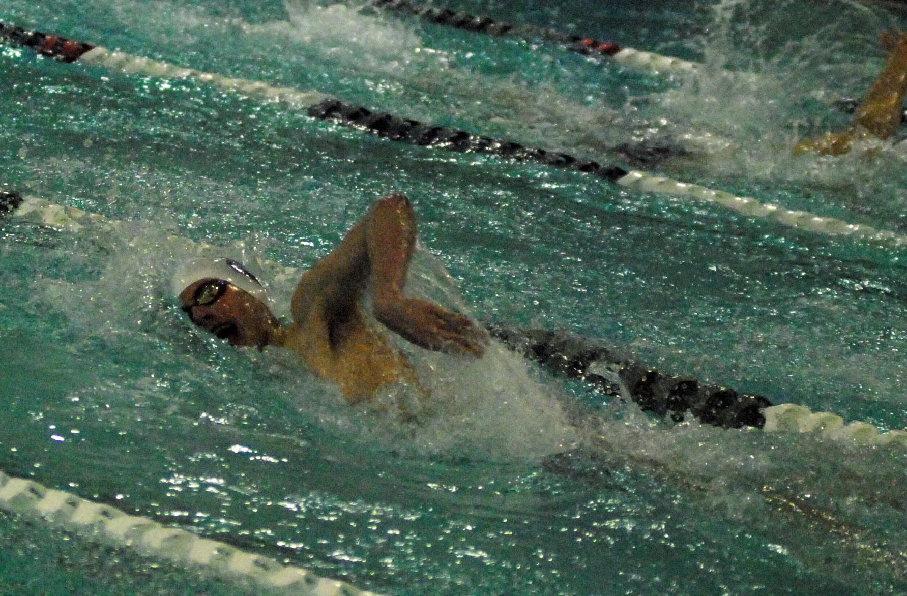 Ortega making a splash for Staples boys swimming