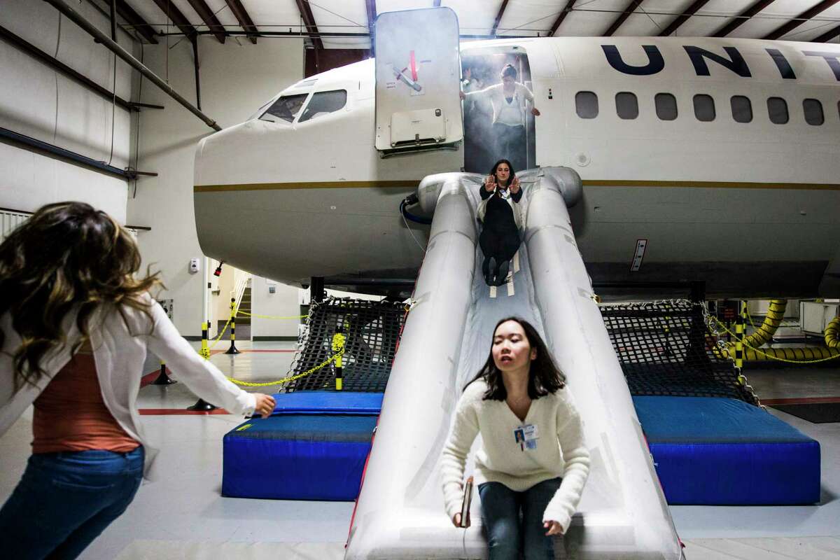 After 6 weeks of training, freshly minted flight attendants soar