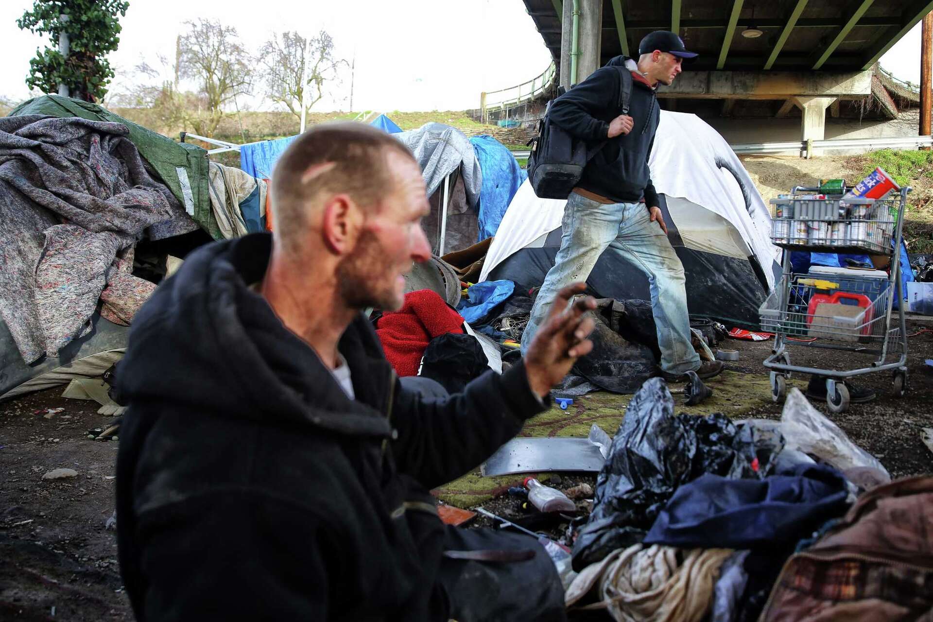 Short notice, unclear deadline mar latest homeless camp 'sweep'