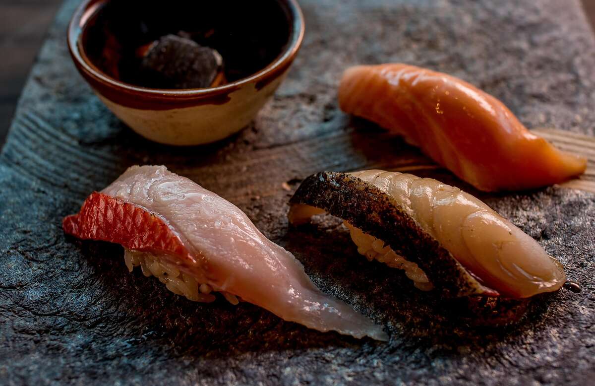 $120 sushi menu at Kinjo: Masterful