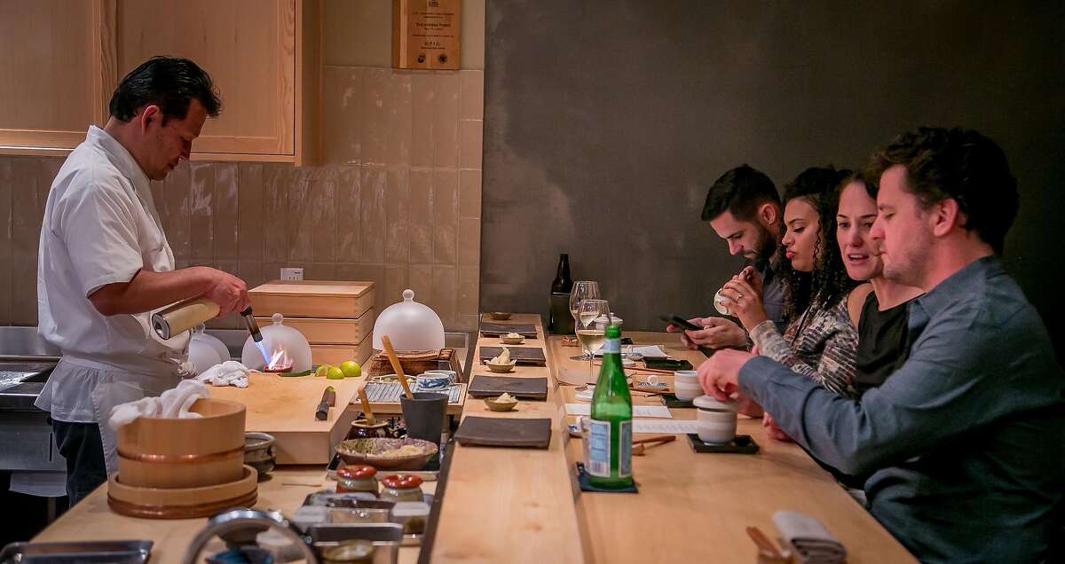 $120 sushi menu at Kinjo: Masterful