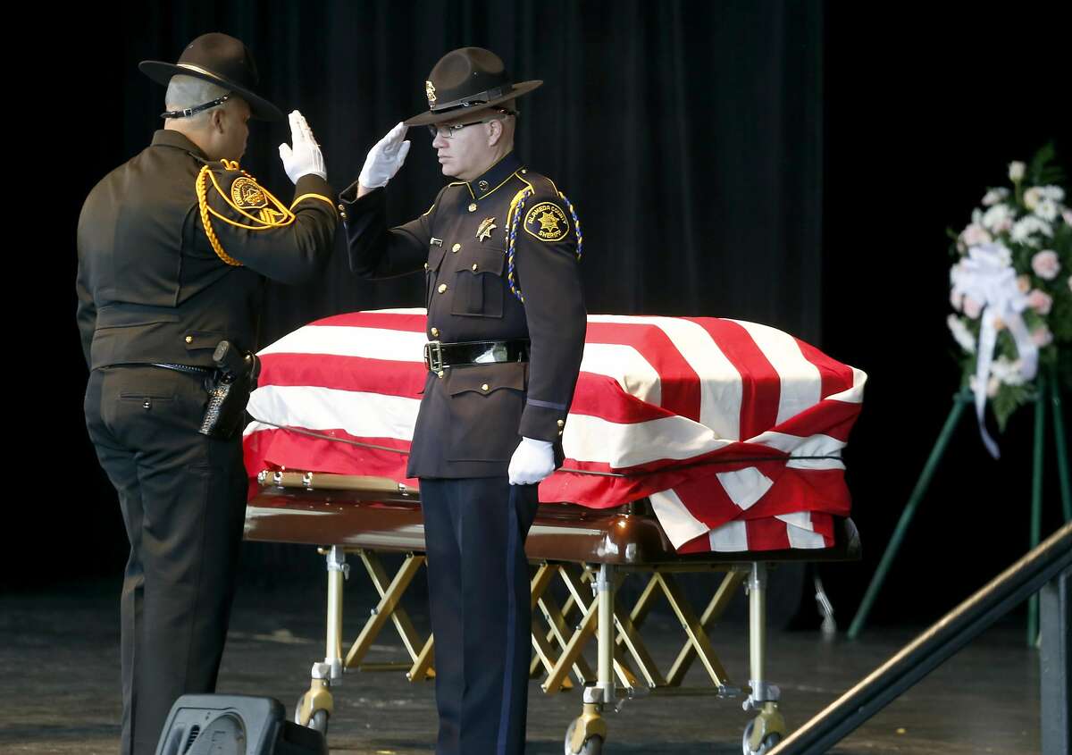 Sea of blue mourns veteran sheriff’s deputy at Concord funeral