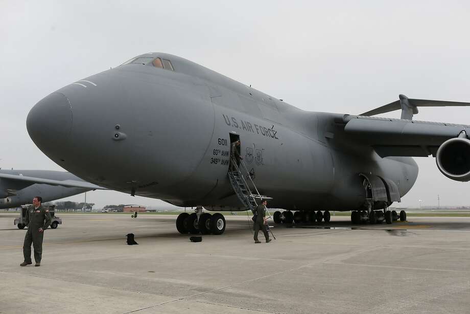 No injuries reported in wheels up crash landing at Travis Air Force ...
