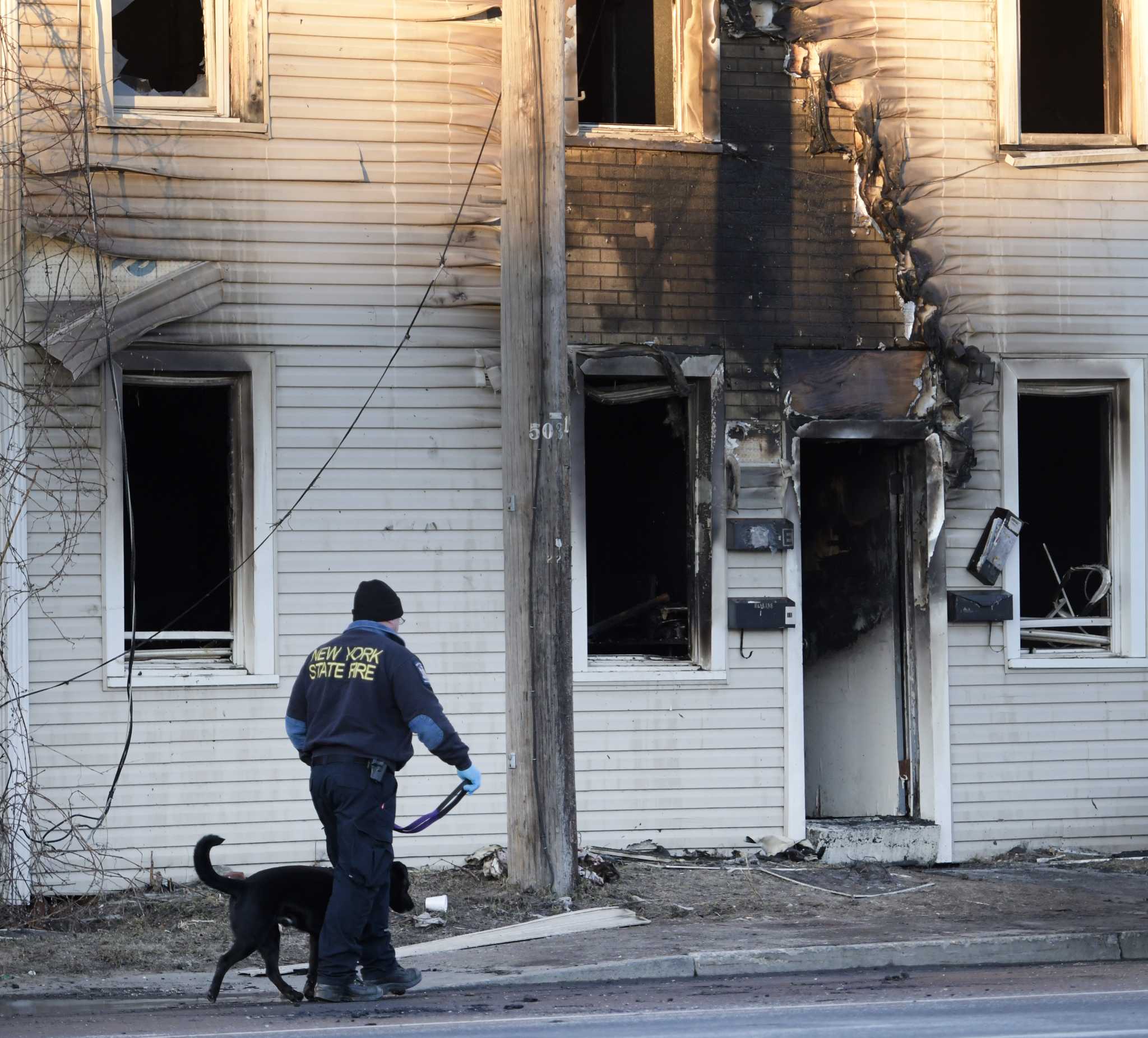Pets perish as fire guts Colonie apartment house