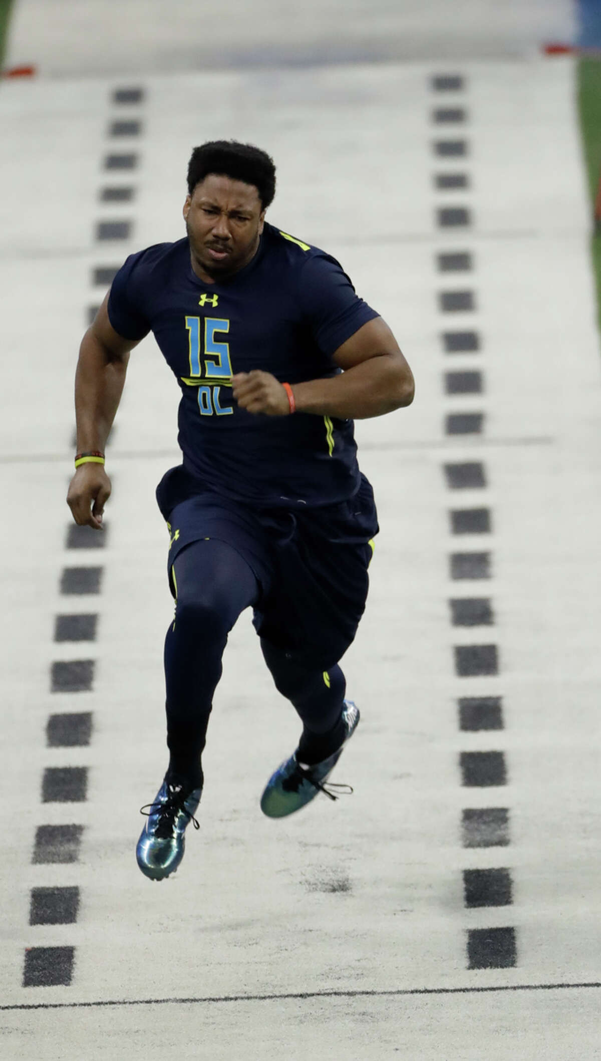 Myles Garrett impresses with speed, strength at NFL combine