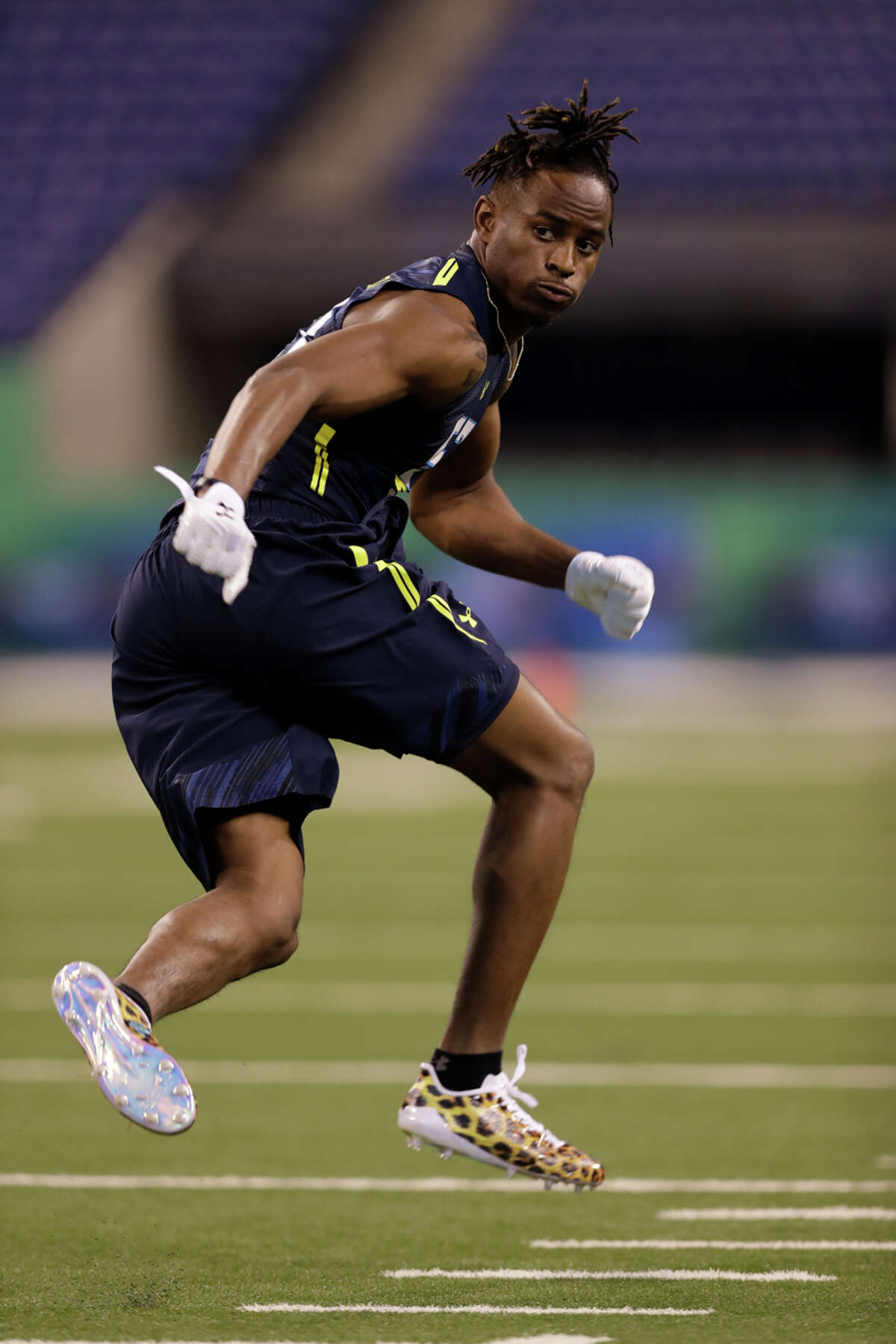 UH corner Howard Wilson runs 4.57 40