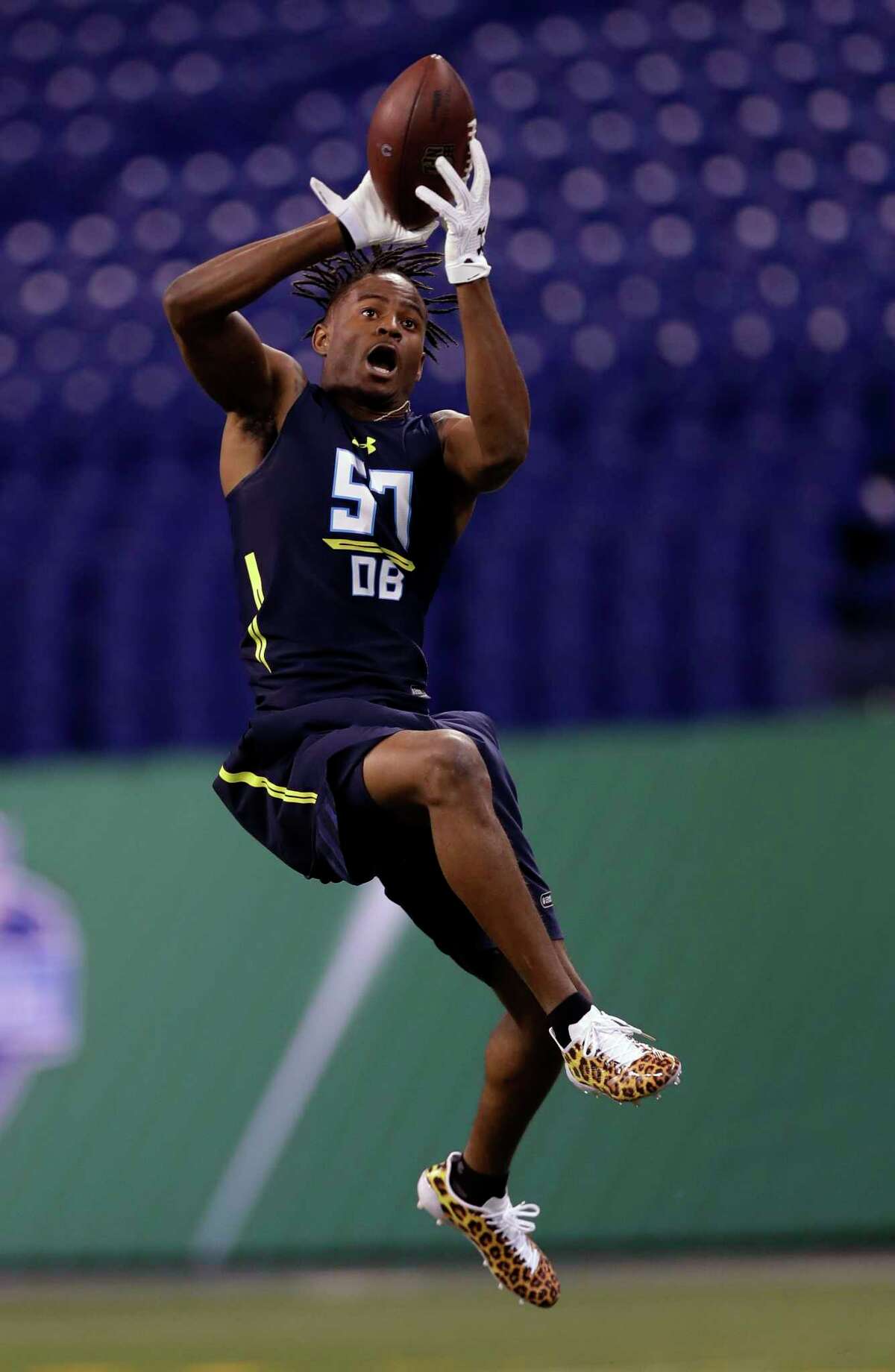 UH corner Howard Wilson runs 4.57 40