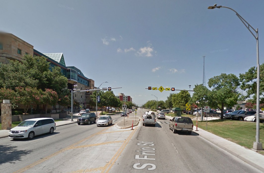 Intersection closures to complicate Frio Street commute