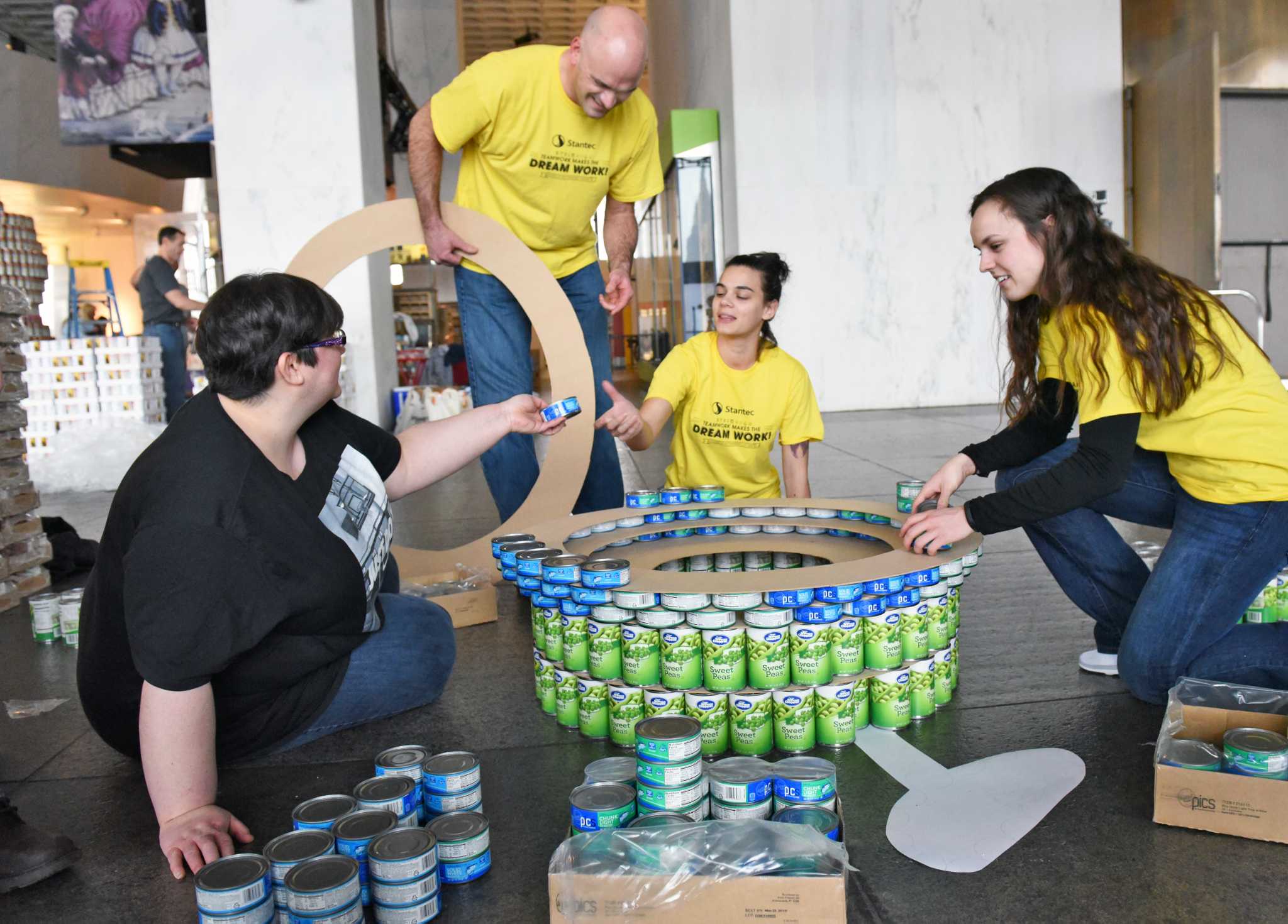 CANstruction project begins at State Museum