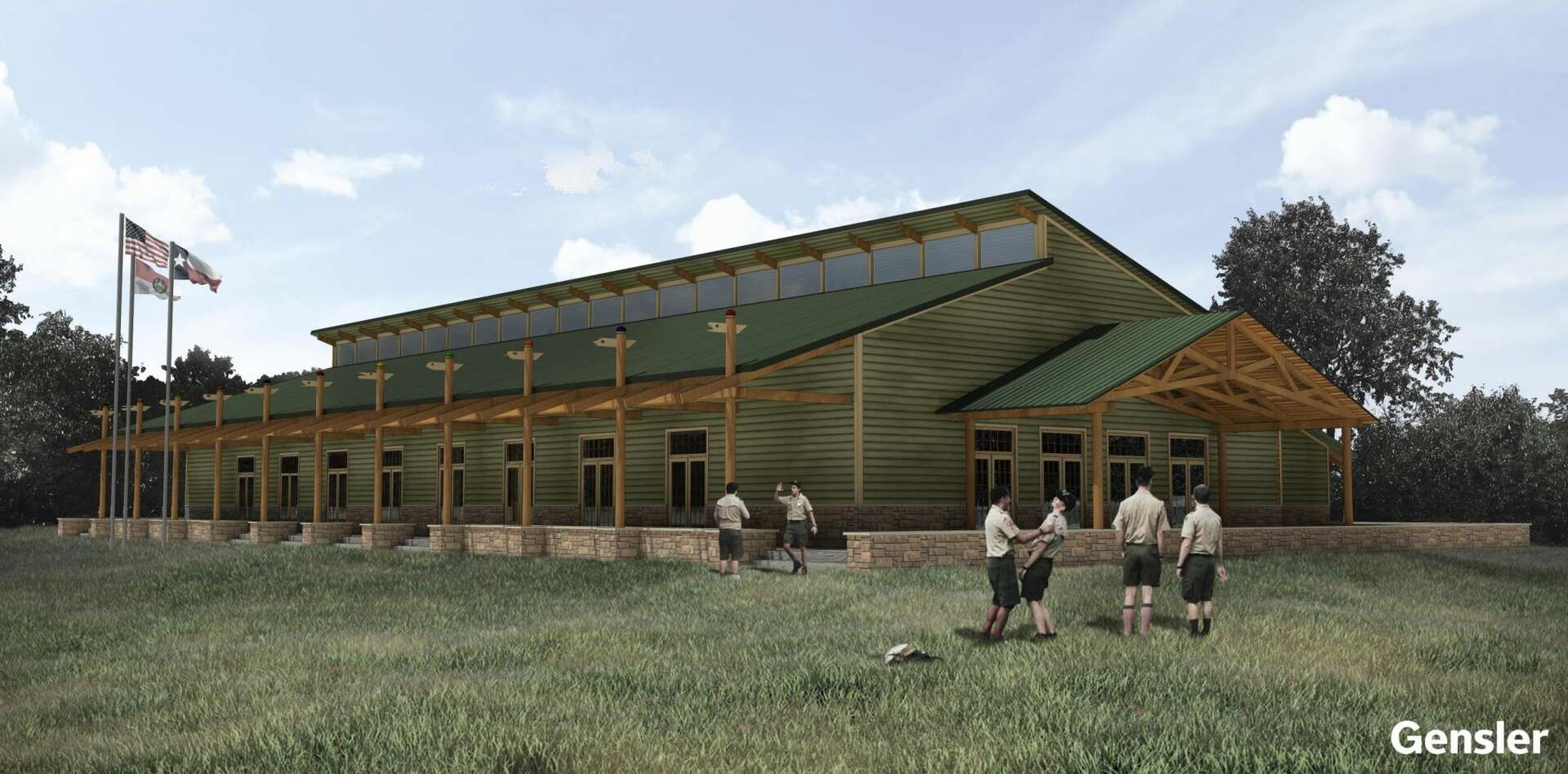 Houston-area Boy Scouts of America post shows off pictures of new Camp ...