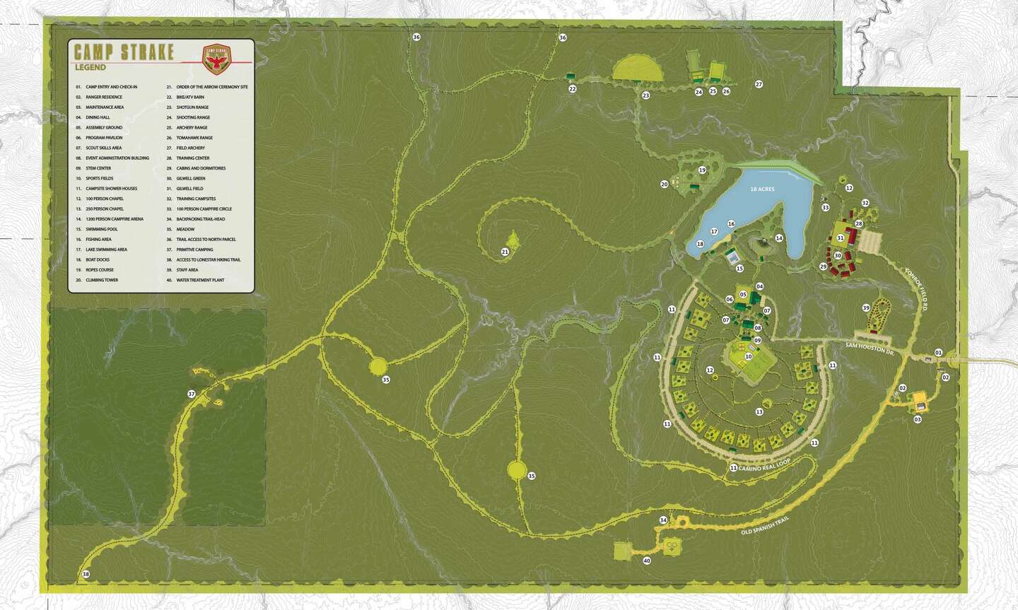 Houston-area Boy Scouts of America post shows off pictures of new Camp ...