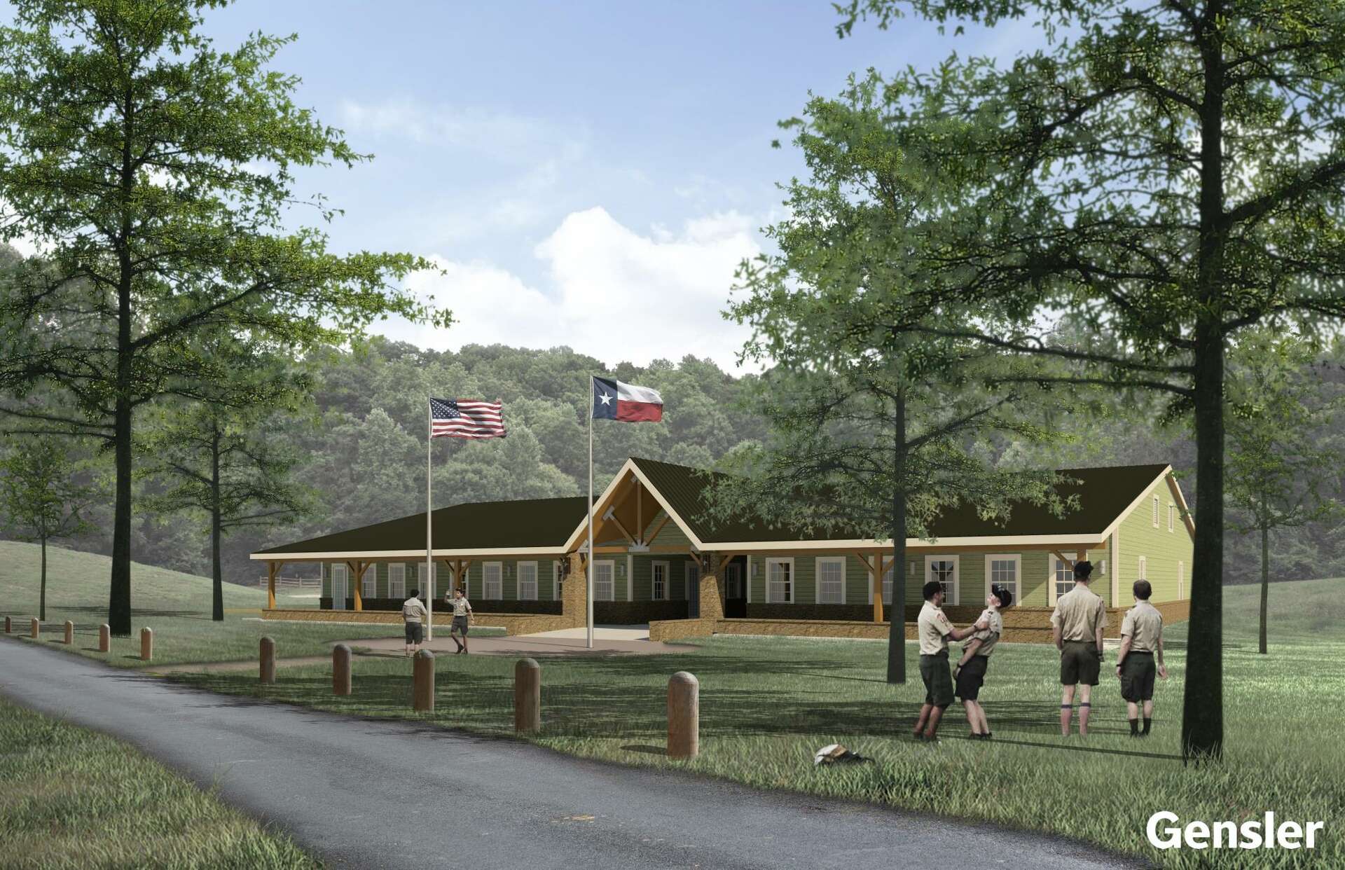 Houston-area Boy Scouts of America post shows off pictures of new Camp ...