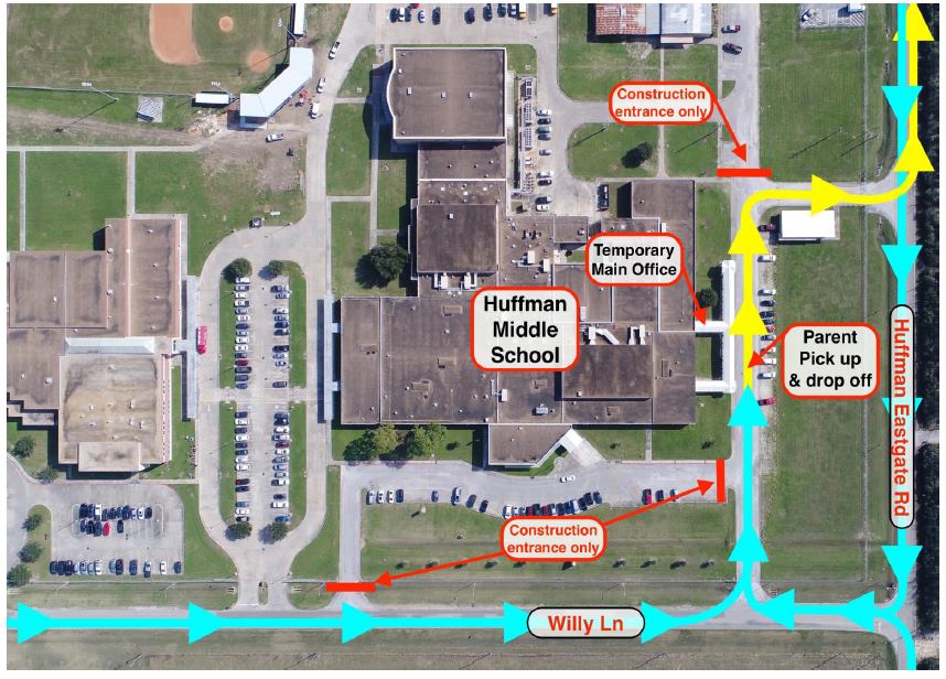 Huffman Middle School to undergo renovations