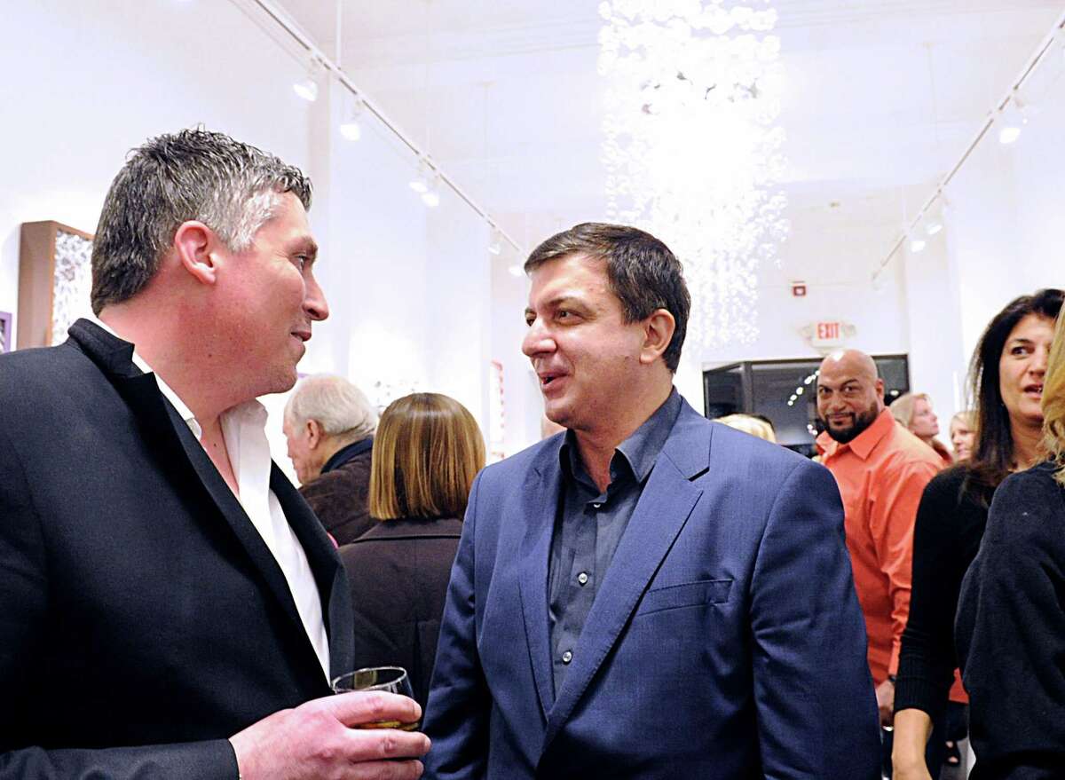 Political artist David Datuna featured in Greenwich gallery exhibit