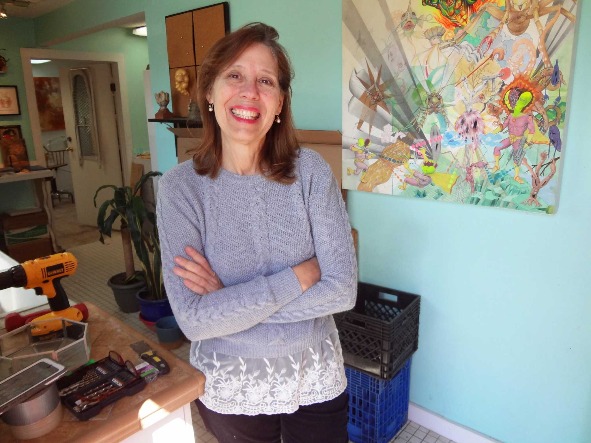 S.A. artist’s studio once Heidi Search Center, DEA station