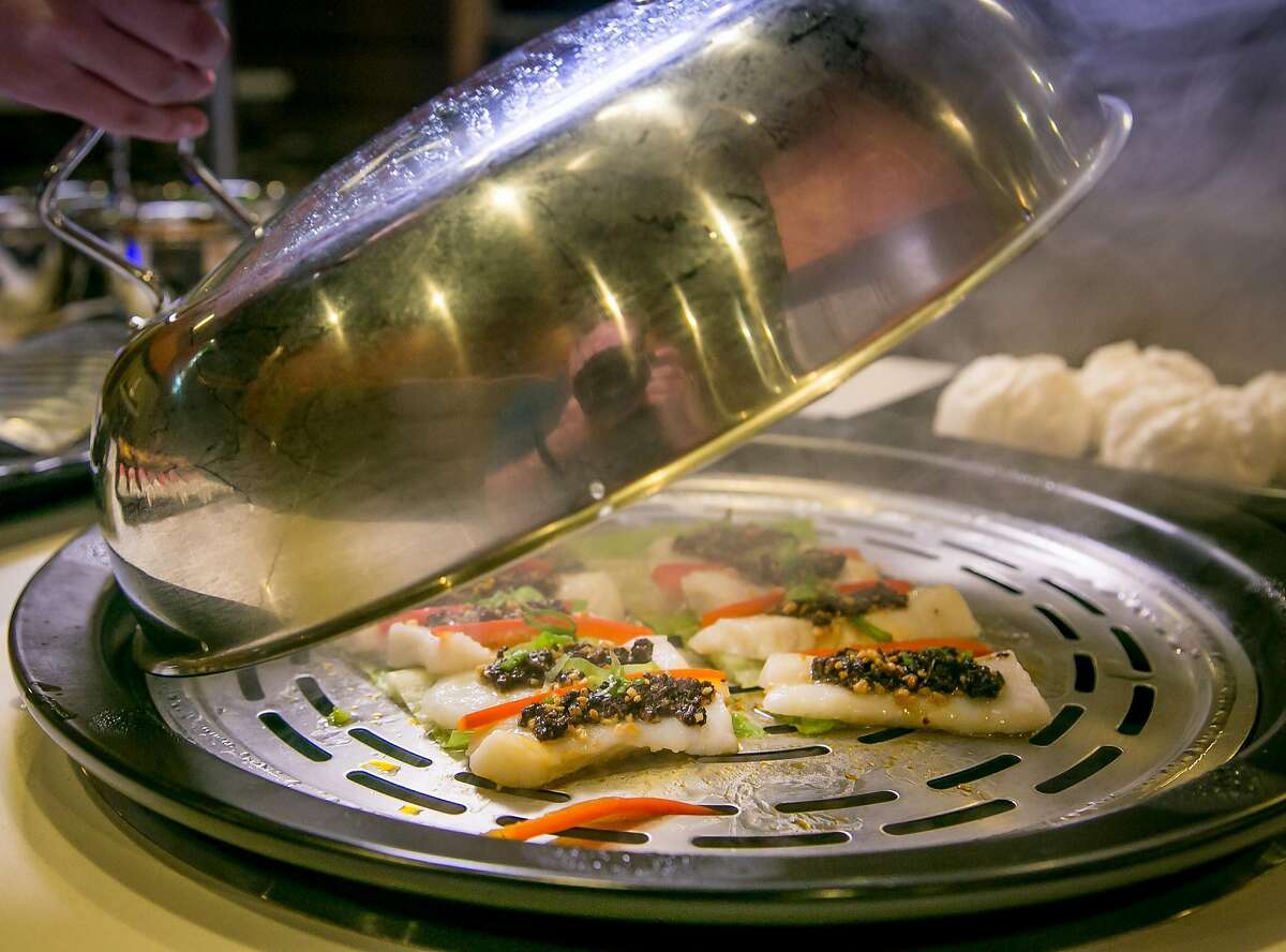 Everything is steamed at the table at Tastee Steam Kitchen in Oakland