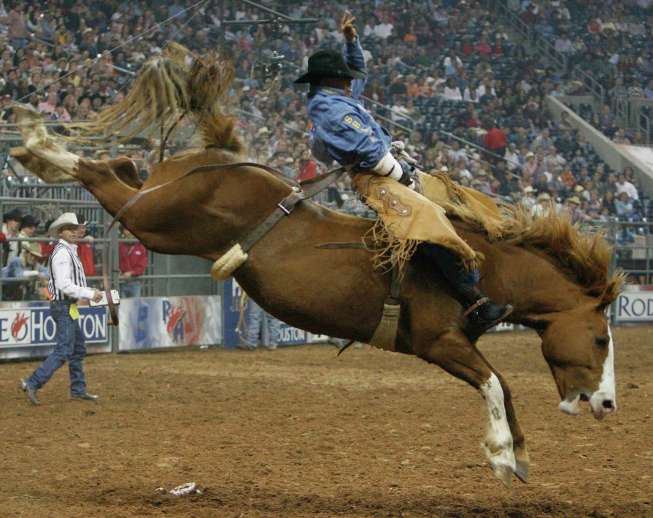 Gray matters: RodeoHouston honors legendary bucking horse