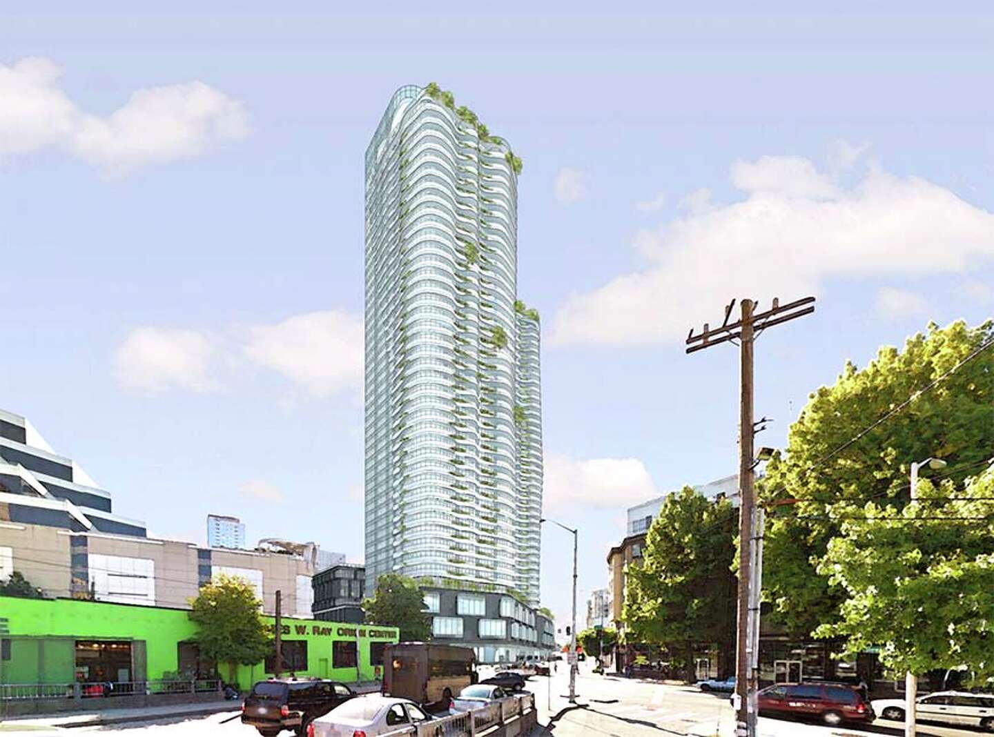 New Denny Triangle high rise set to be completed this year will feature ...