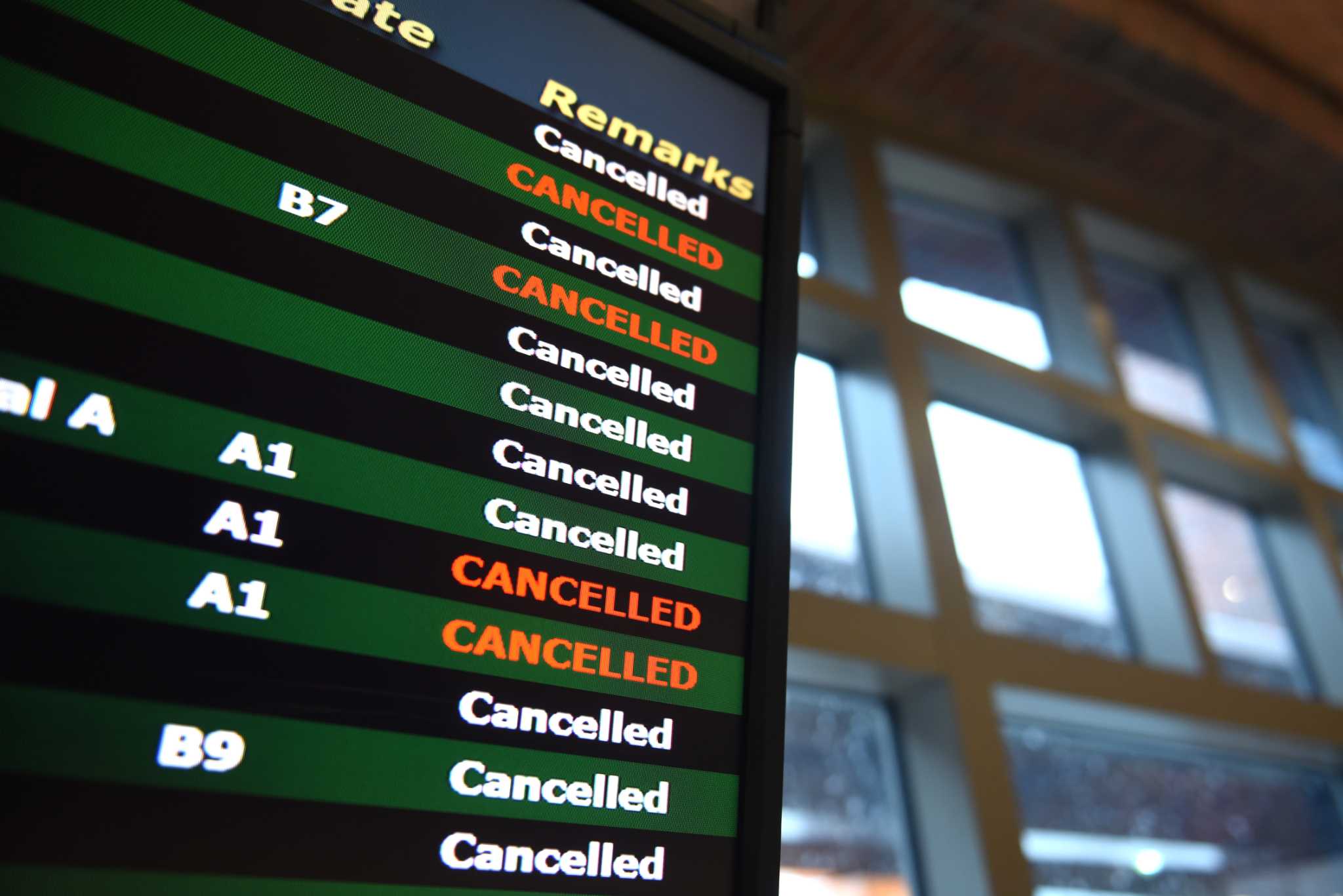 Tractor trailer ban lifted; most flights, trains resume service