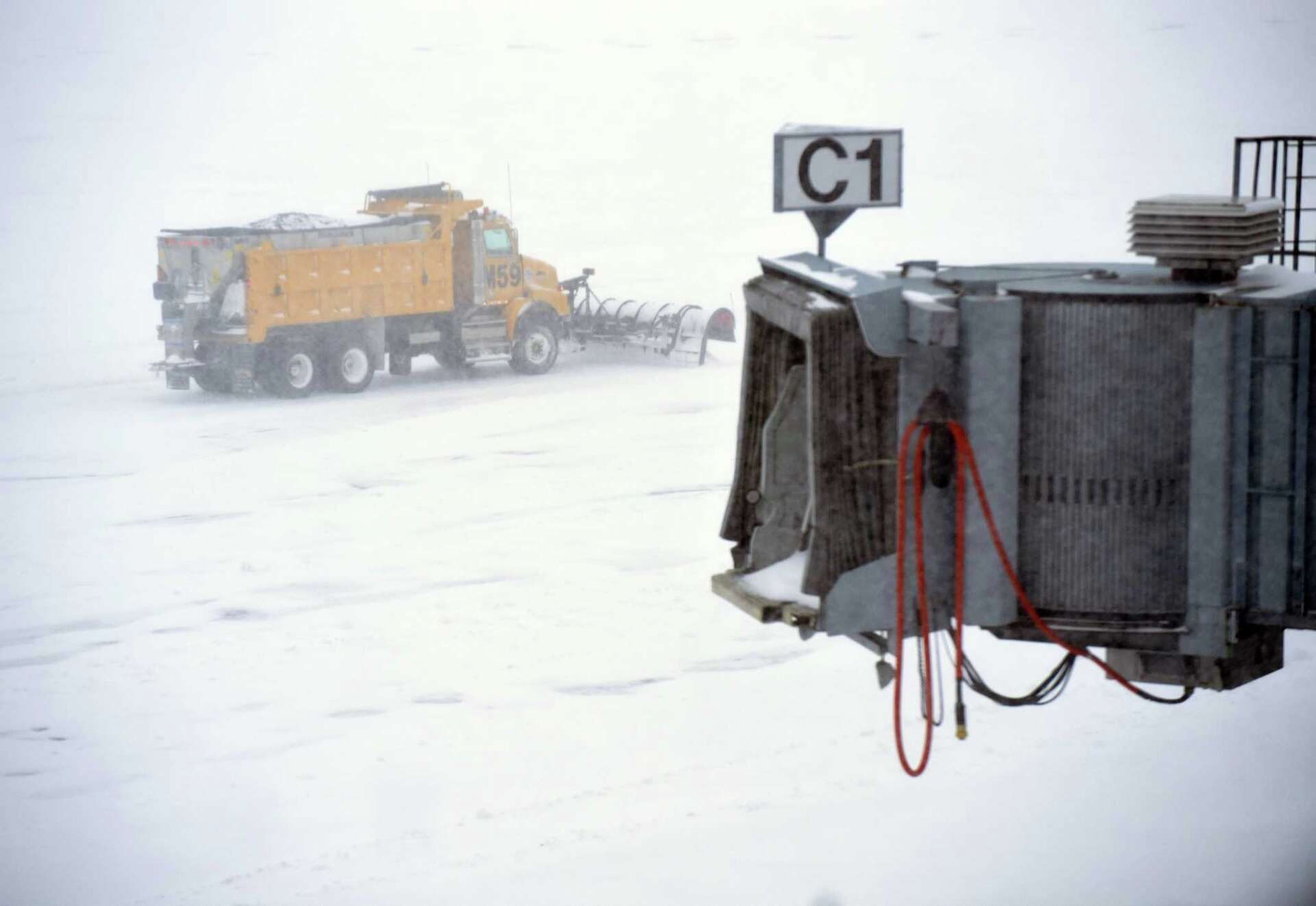 Tractor trailer ban lifted; most flights, trains resume service